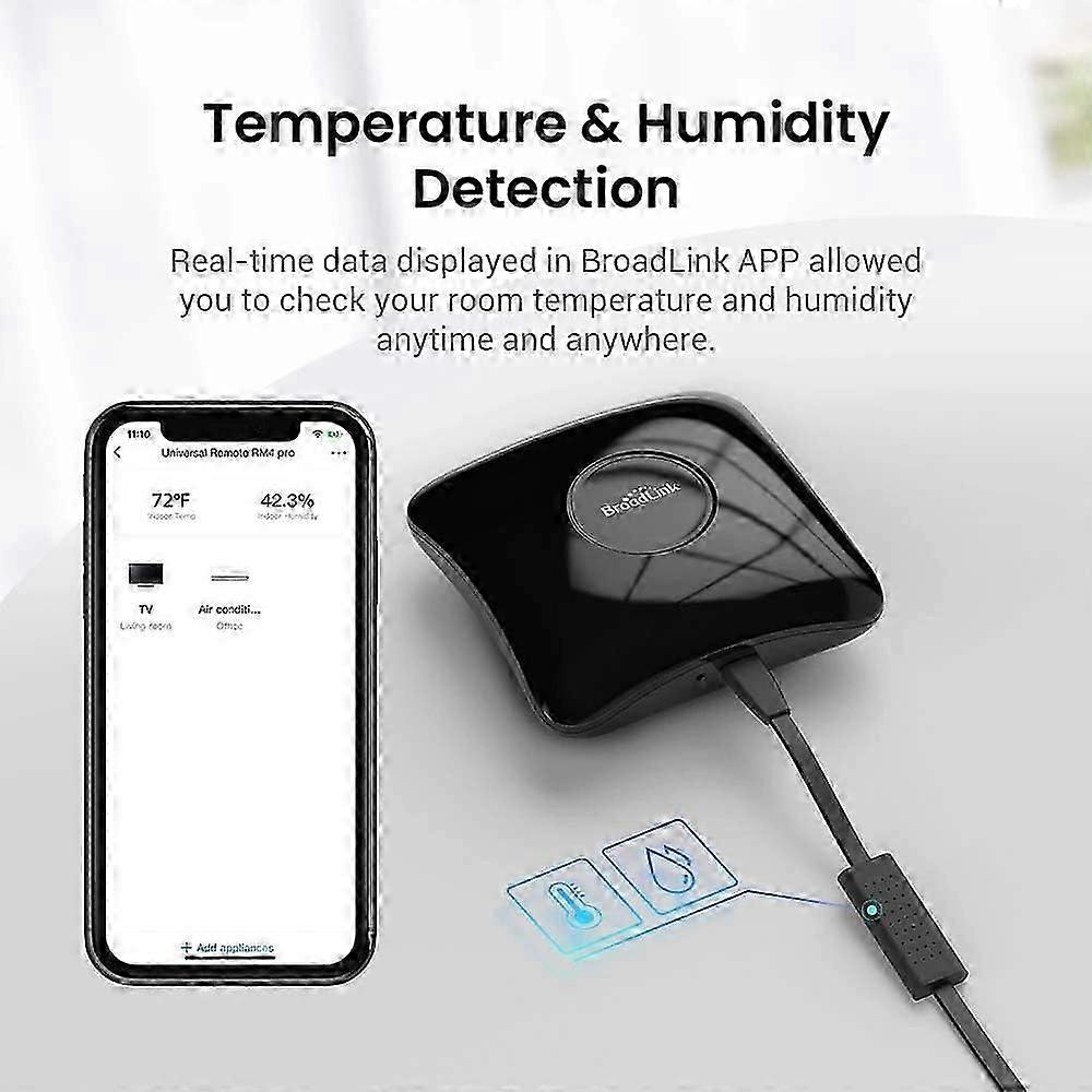 BroadLink RM4 PRO Wifi IR RF Infrared RF Smart Home Universal Remote ...