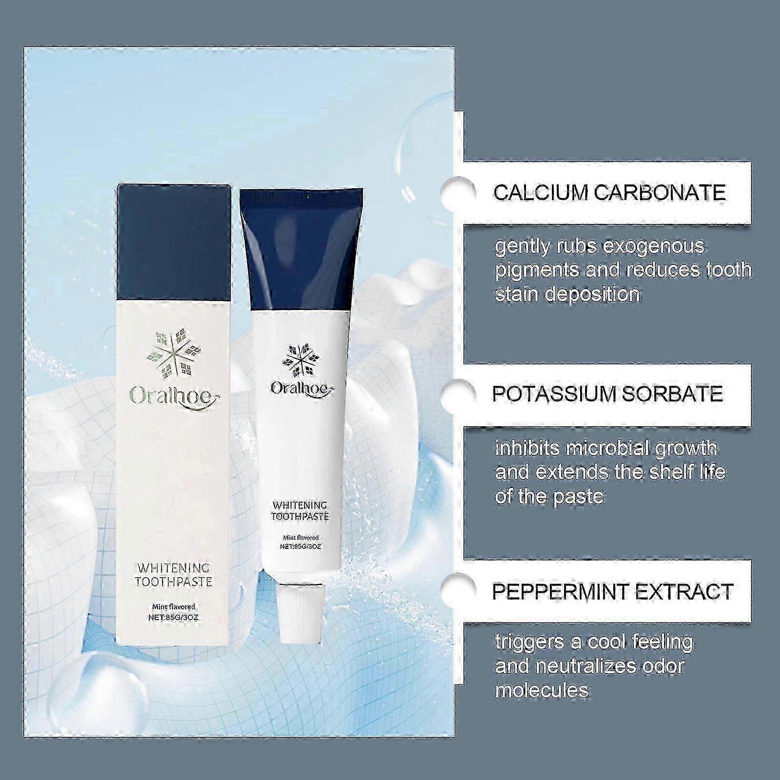 Snow Nano Hydroxyapatite Whitening Toothpaste - Oral Care with Mint ...