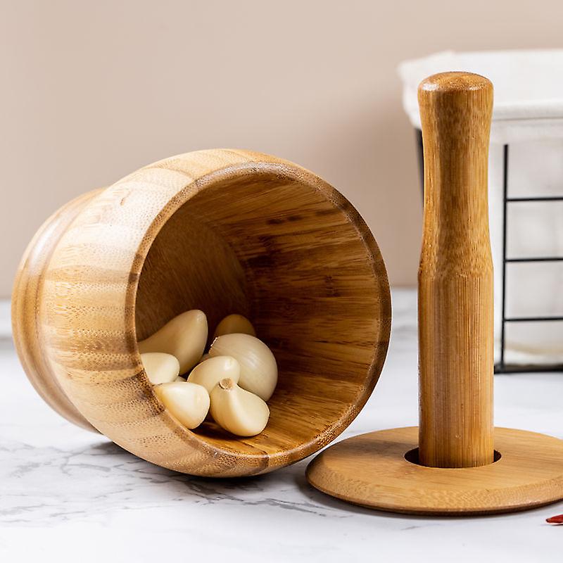 Mortar And Pestle Set With Lid Spice Grinder Tools For Herb Spice ...