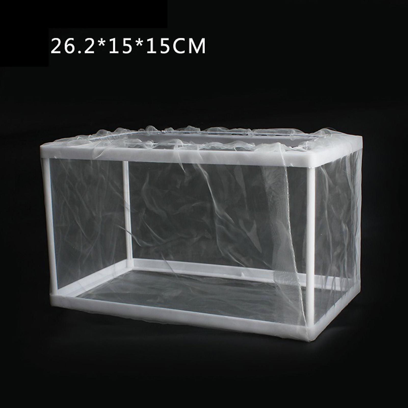 Mesh Box Fry Nursery Net Box Baby Fish Separator Fish Tank Divider For ...