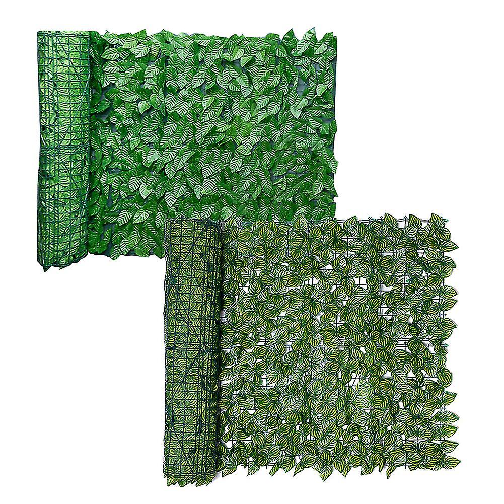 Artificial Leaf Screening Roll UV Fade Protected Hedging Wall ...