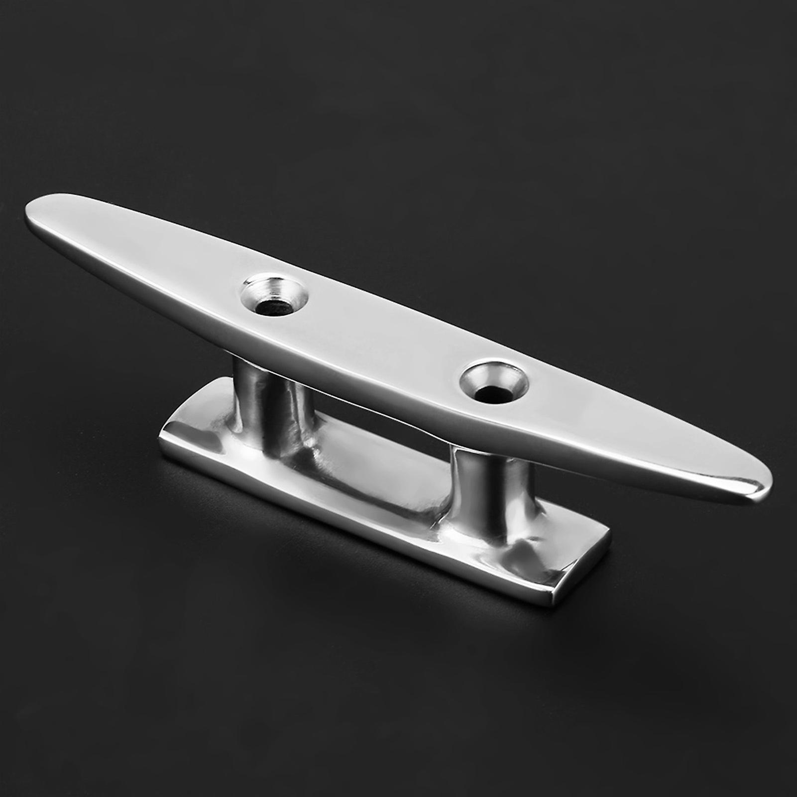 Stainless Boat Cleat,4 Inch Stainless Steel Boat Cleat Boat Mooring ...