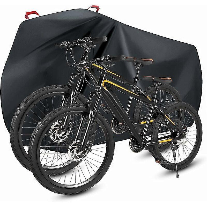 Waterproof Bike Cover Outdoor Protective Bicycle Cover for 1 or 2 Bikes ...