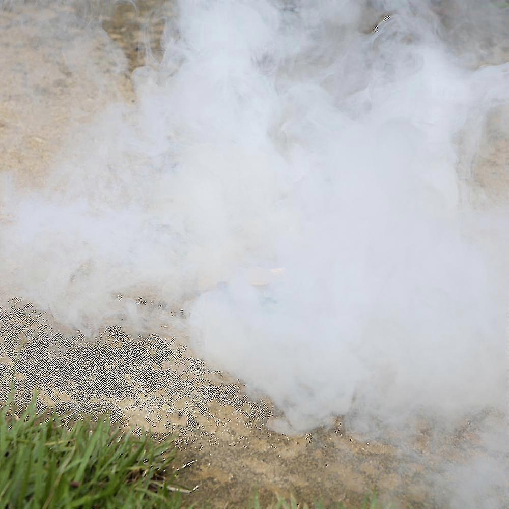 10pcs Combustion Smoke Cake Smoke Effect Show White Round Bomb Photo ...