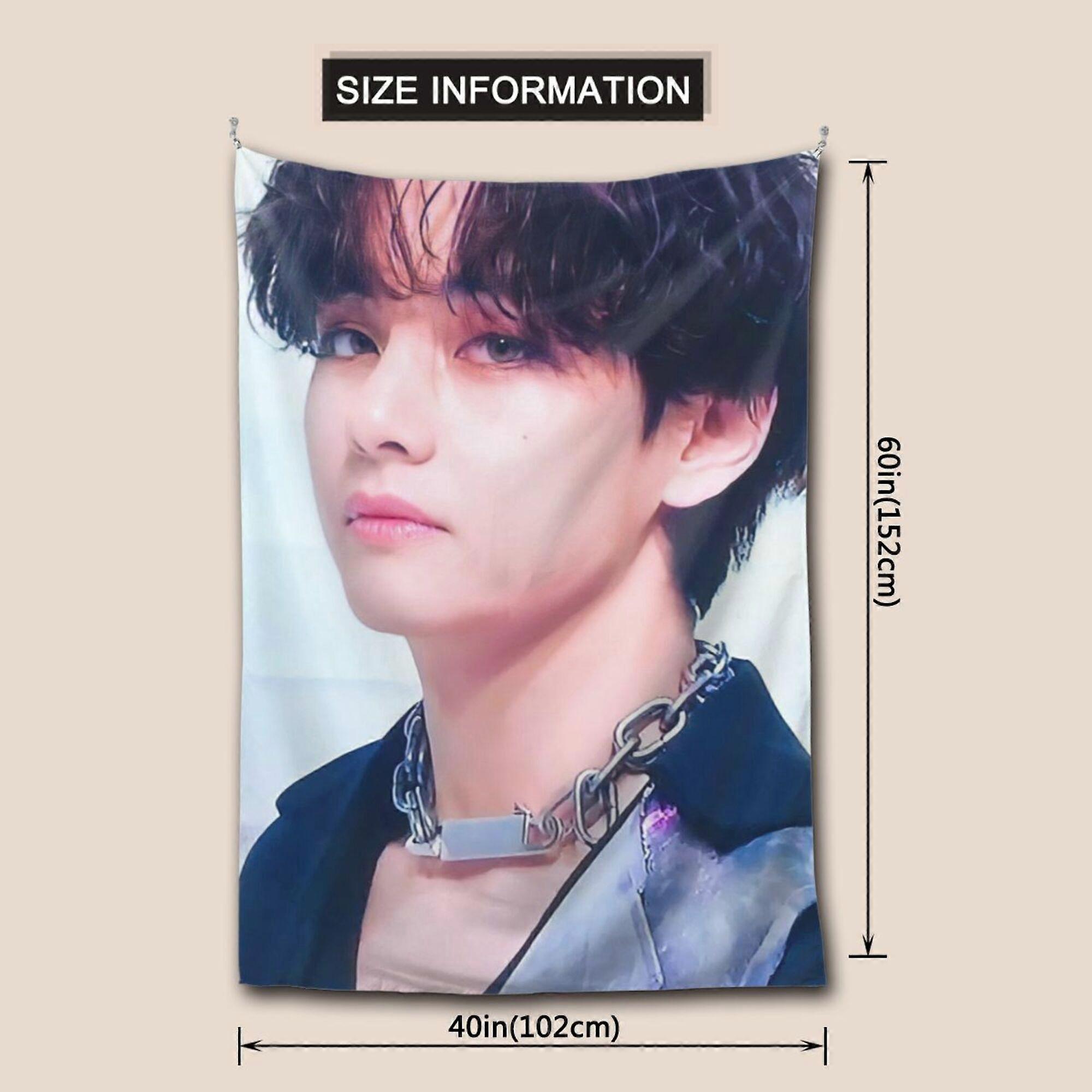 BTS V (44) Tapestry Wall Hanging Decoration For Apartment BTS V (44 ...