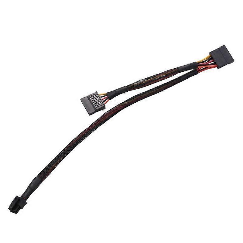 Mini 6Pin to 15Pin X2 SATA Power Cable Cord for Vostro 3650 3653 3655 ...