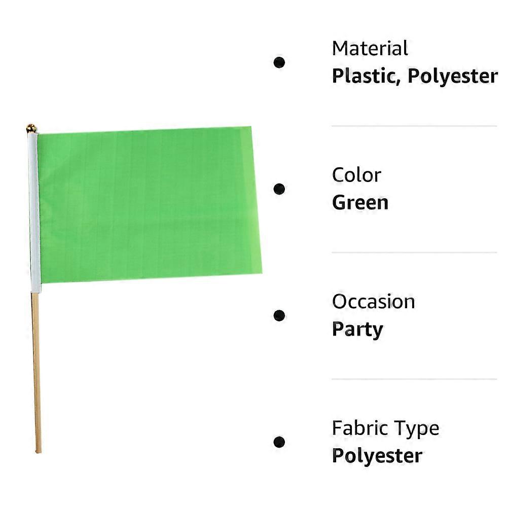 20 Pack Flag Small Mini Plain DIY Flags on Stick, Party Decorations for ...