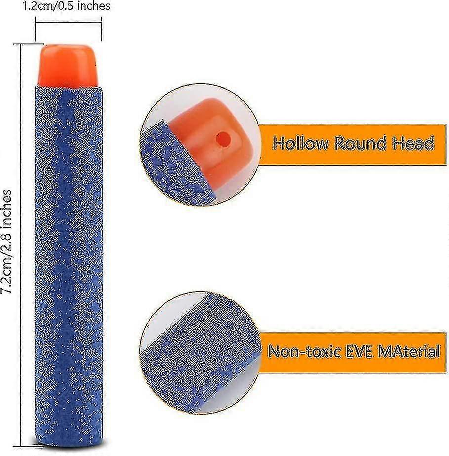 2.8" Refill Darts Foam Arrows Ammo Pack For Nerf N-strike Elite Series Nerf N Strike Blaster ...