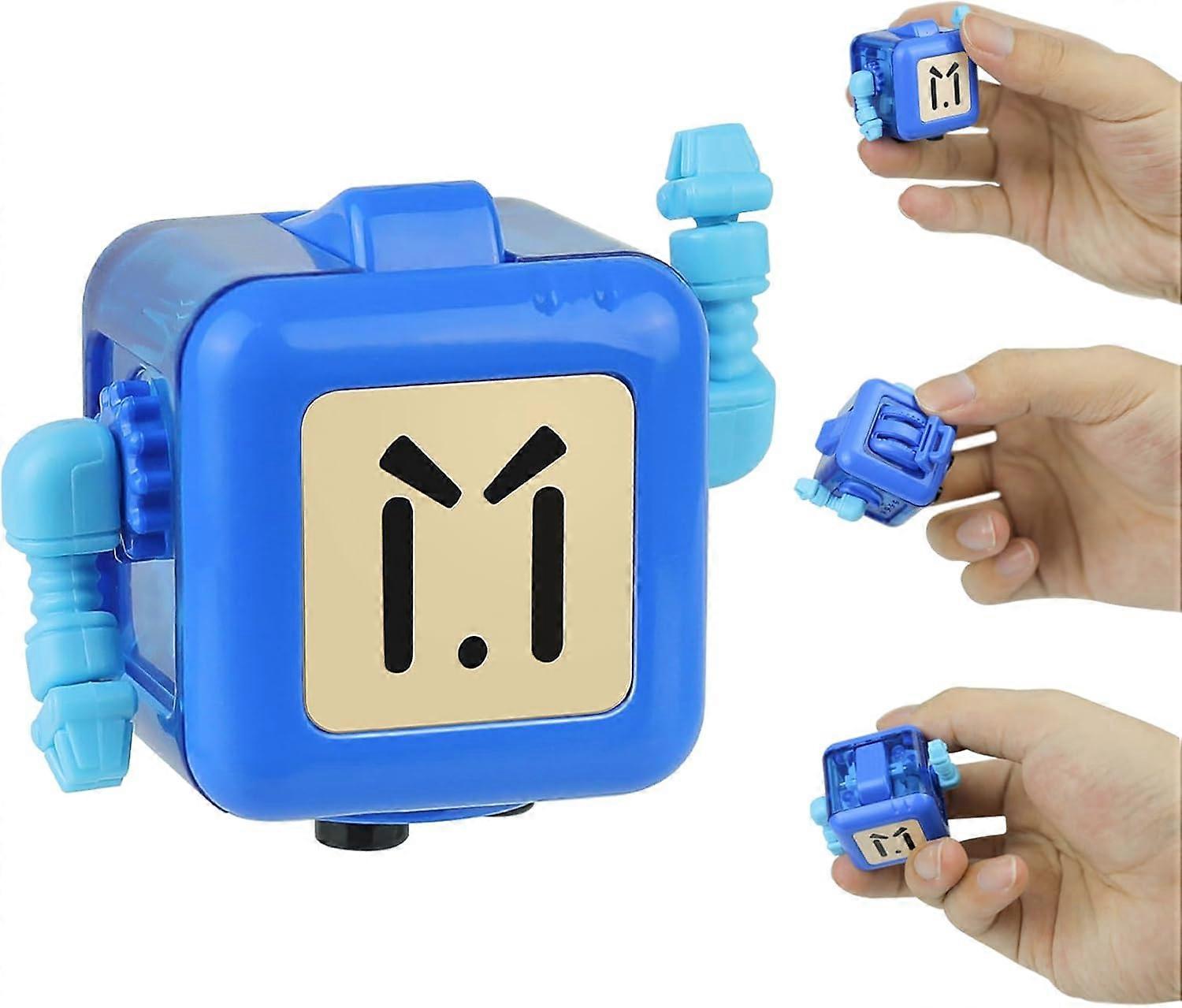 SBSG Robot Fidget Toys for Adults Kids, 6-Side Multifunctional Fidgets ...