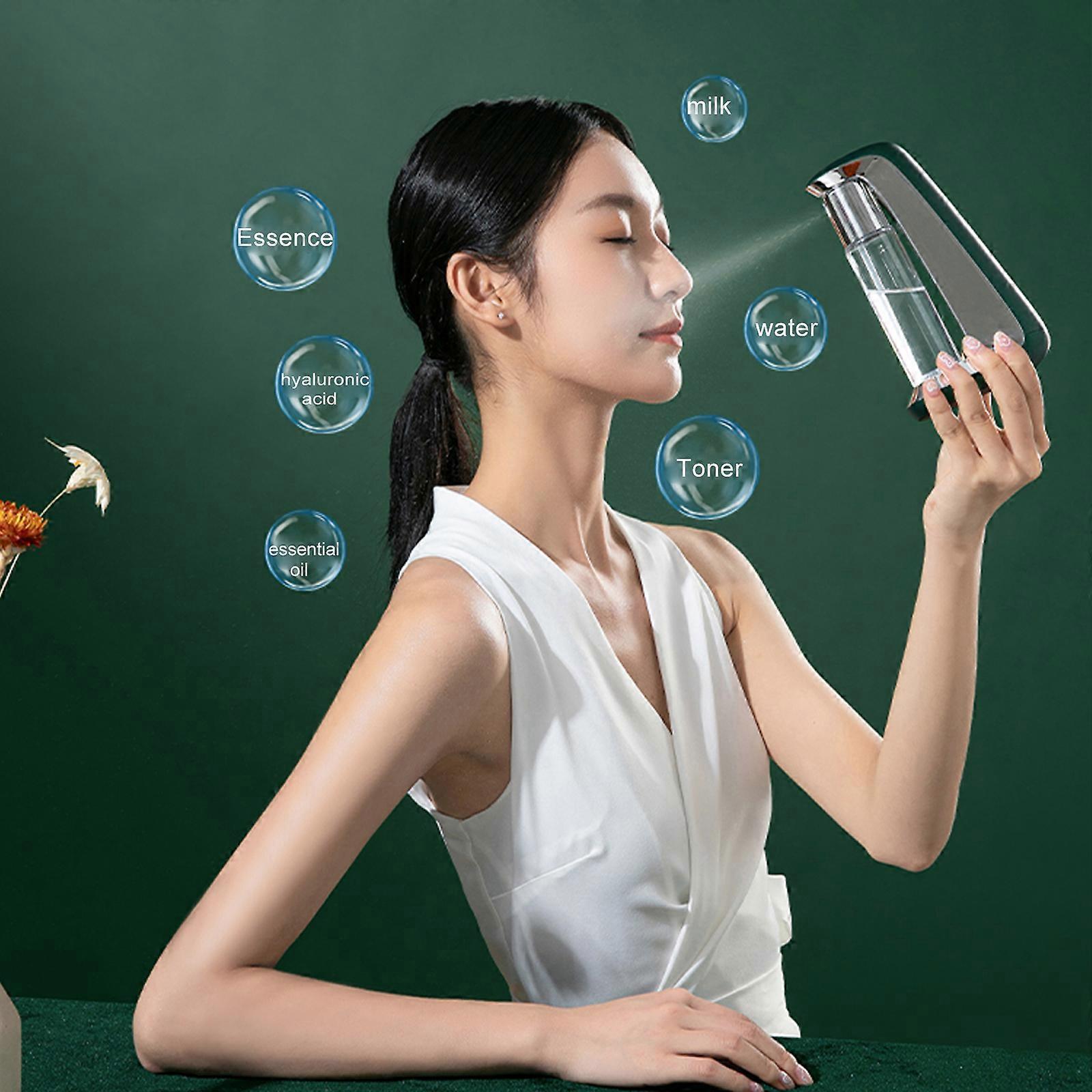 INXI001 Facial Oxygen Machine Airbrush Nano Mist Sprayer Portable ...