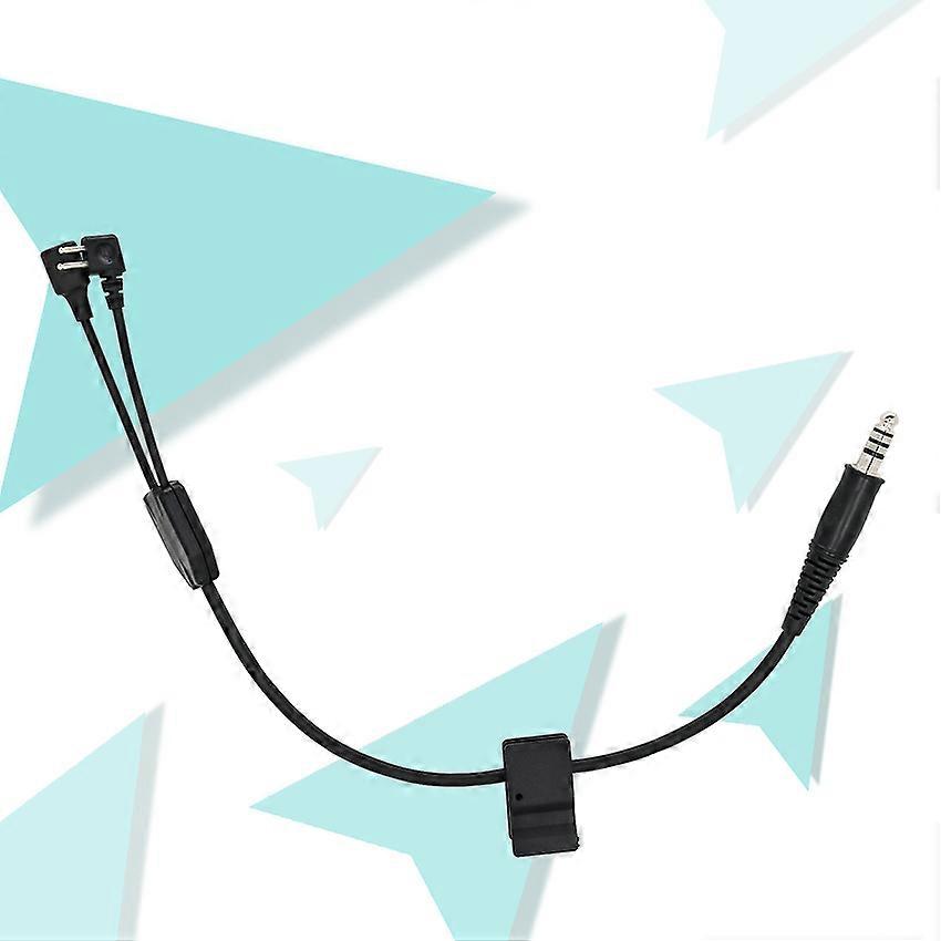 Y Cable with Comtac Microphone and U94 Ptt, Suitable for Tactical ...