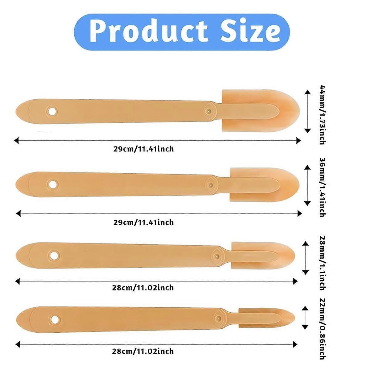 Silicone Caulking Tool, 4 Sizes Caulk Remover Tool Sealant Finishing ...