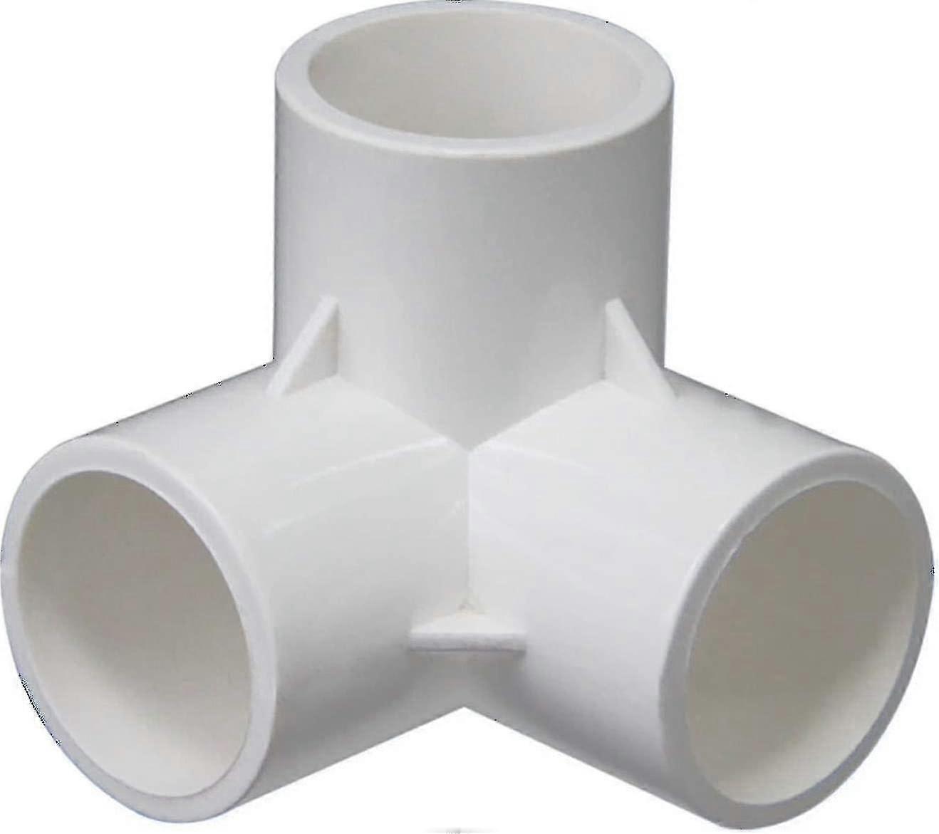 3 Way Pvc Fittings Pvc Pipe Connectors, 3d Fittings (32mm, 4pcs ...