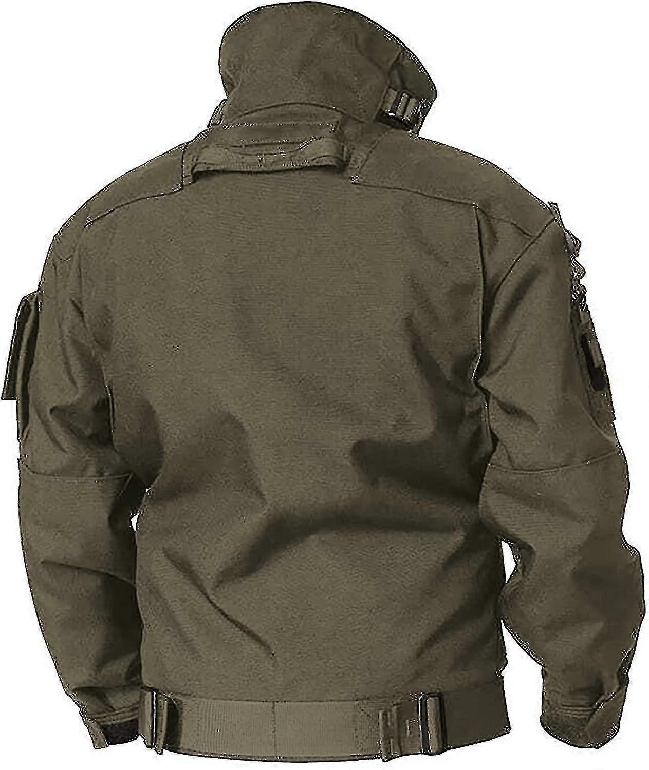 Men's Military Jacket Outdoor Tactical Waterproof Jacket Army Jackets ...