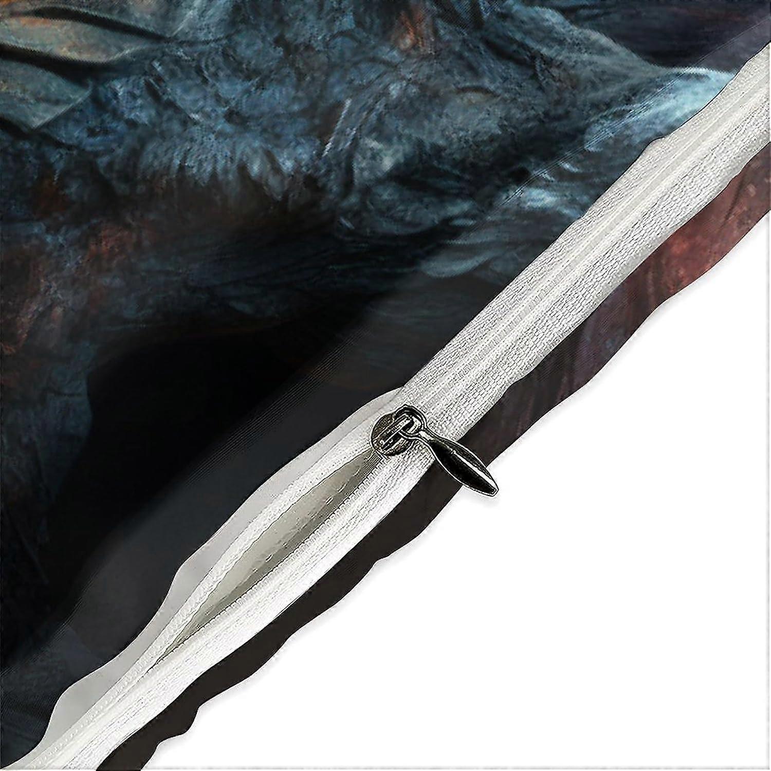 Brave Dragon Duvet Cover Microfiber Bedding Set, 3D Print Art Comforter ...