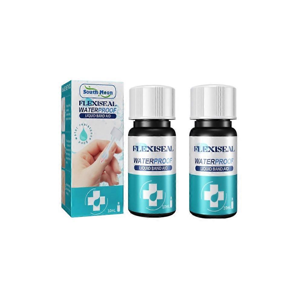 2Pcs 10ML New Skin Liquid Plaster Wound Glue Liquid Skin Glue for ...