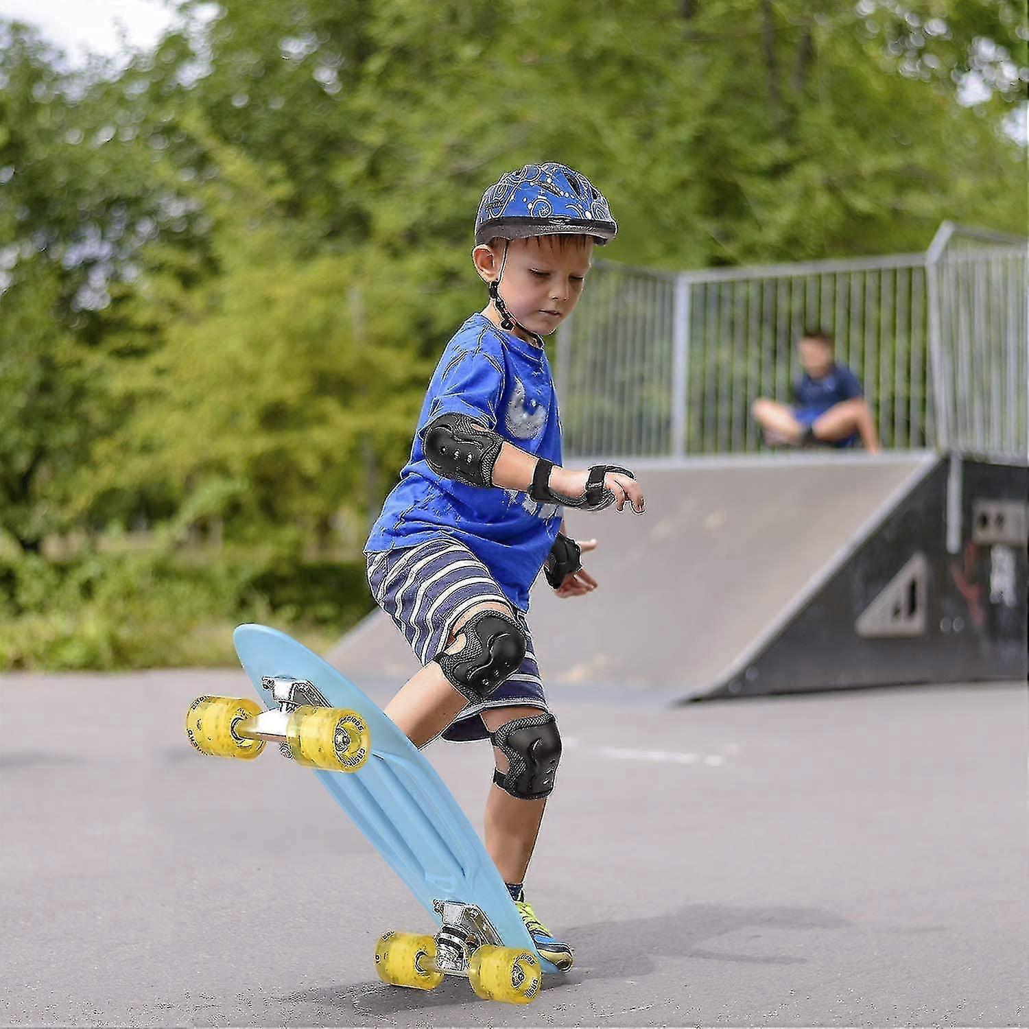 Protective Gear Set Knee Pads Elbow Pads Wrist Guards 3 In 1 Safety ...