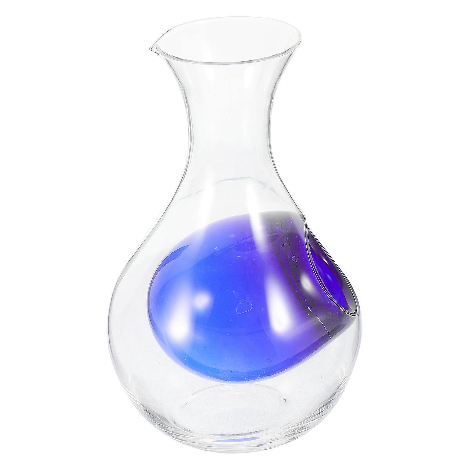 Practical Wine Decanter With Ice Cavity Cold Sake Decanter Glass Wine ...
