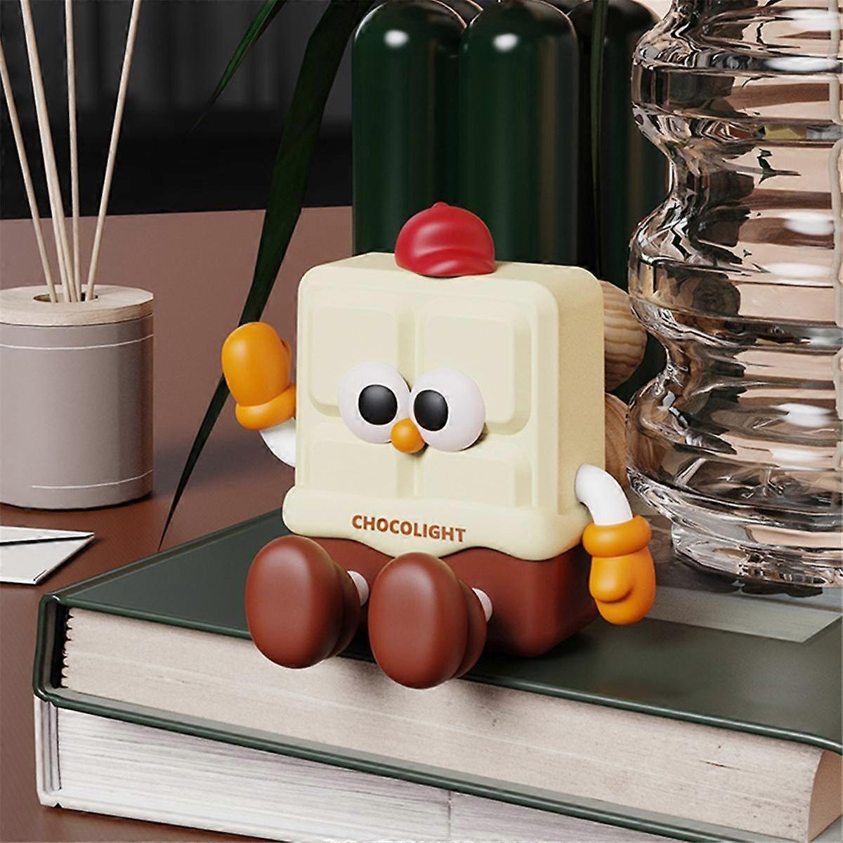 Cute Chocolate Night Light Rechargeable LED Night Light for Chocolate ...