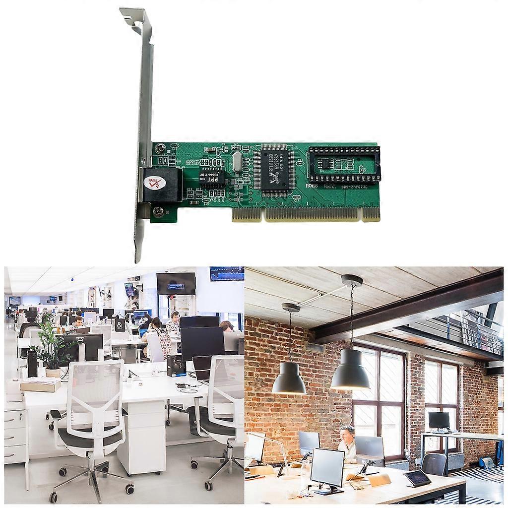 Network PCI Card RTL8139D 10/100Mbps for Desktop Computer Simple to Use ...