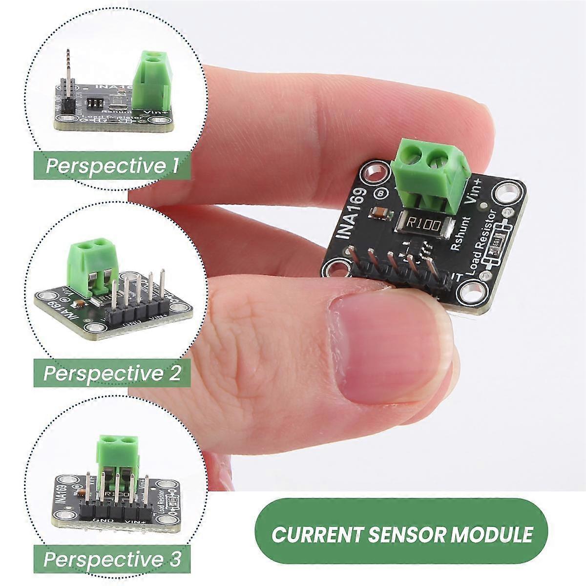 INA219 DC Current Sensor Module Breakout Module 2.7-60V 5A Urrent ...