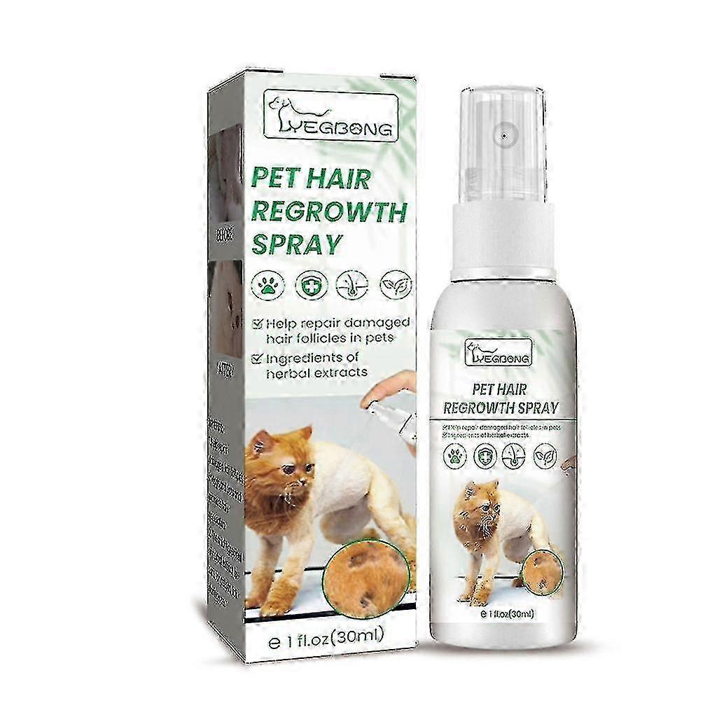 Pet Hair Growth Supplements Spray For Hair Regrowth Apply Directly To ...