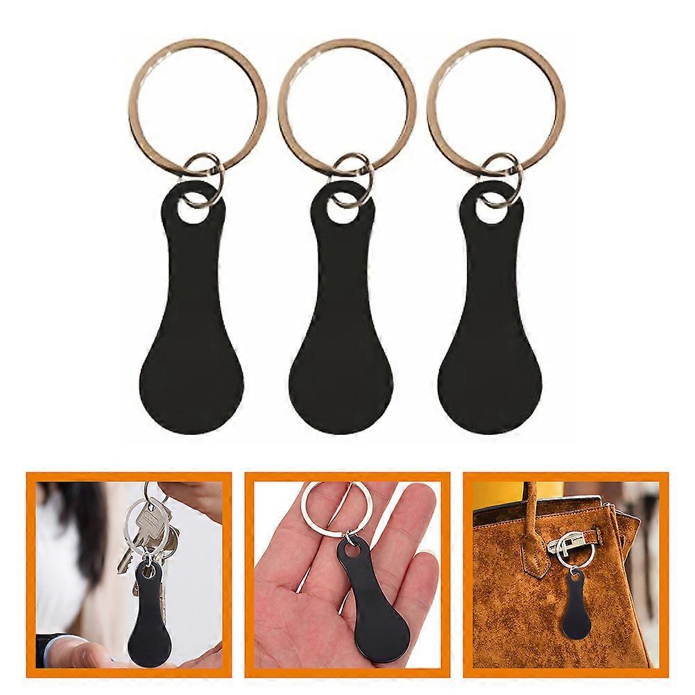 3Pcs Metal Trolley Tokens Shopping Trolley Tokens Portable Trolley ...