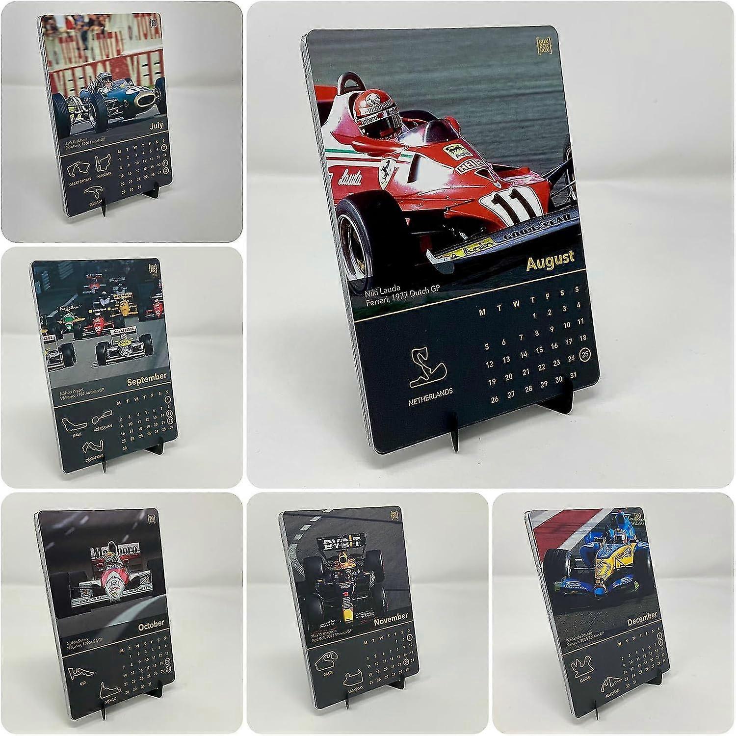 F1 2024 Calendar, F1 Racing Calendar, F1 Calendar 2024 Desk Calendar ...