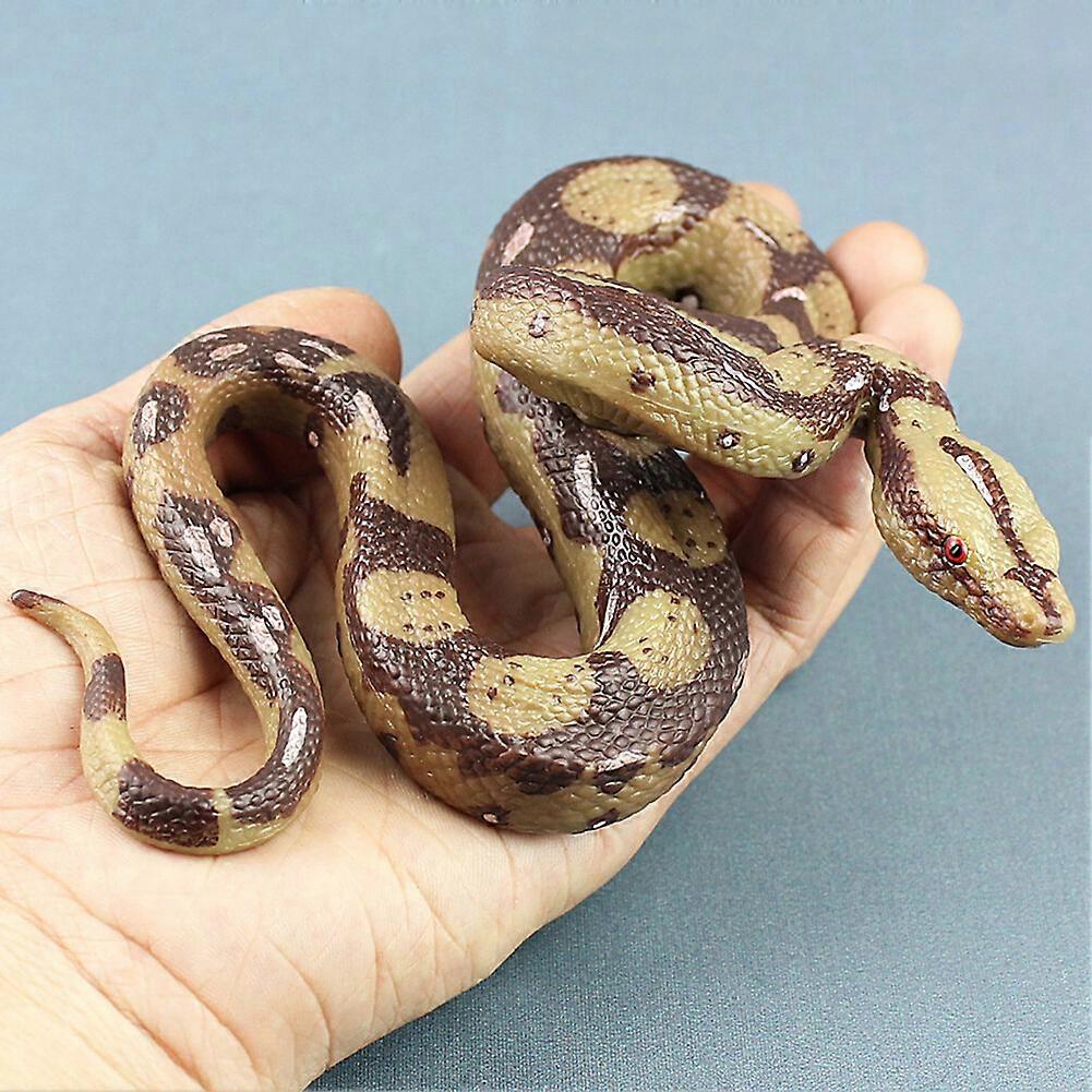2024 New Simulation Snake Toy Big Snake Model Toy Halloween Tricky ...