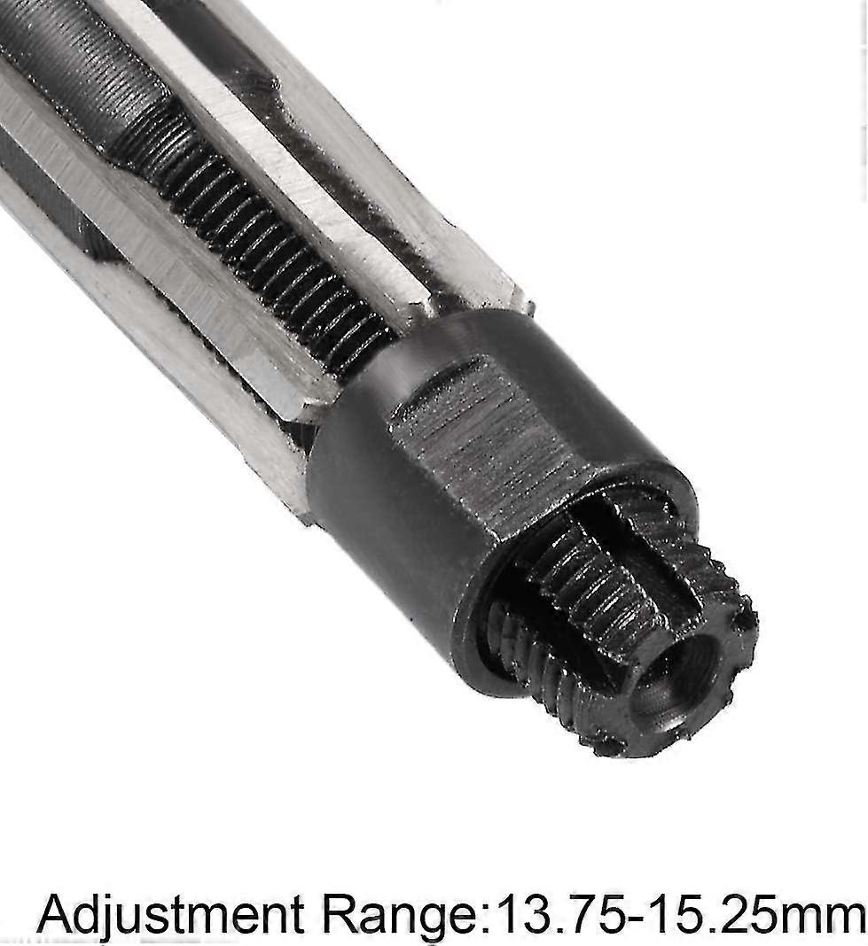 Adjustable Hand Reamer 13.75-15.25mm High Speed Steel H8 6 Straight ...