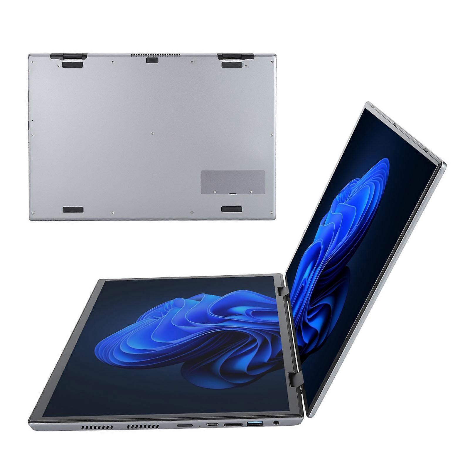 14inch Dual Screen Laptop for Intel Celeron Quad Core Processor 32G ...