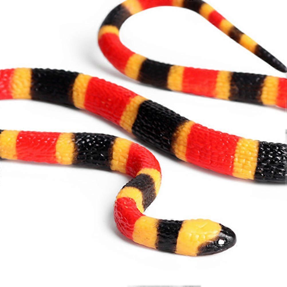 Kids Playset Realistic Snake Toy Wildlife Snake Ornament Plastic Snakes ...