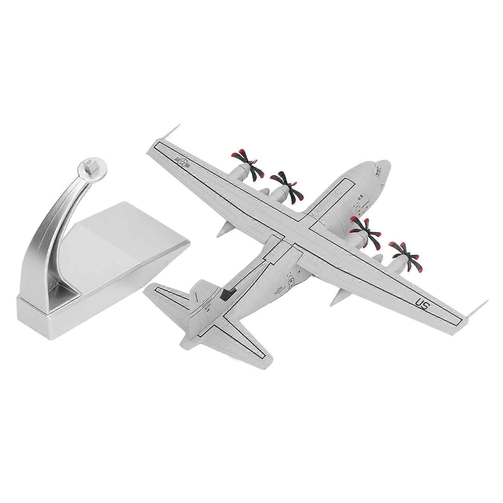 1:200 Scale Airplane Model Set C-130J Alloy Metal Aircraft Plane Model ...