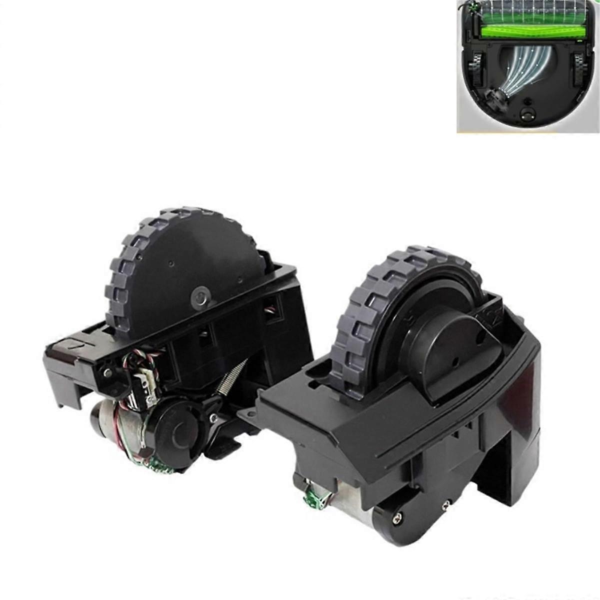 Left & Right Drive Wheel Assembly Module Compatible for S9 9150S9+ S9 Plus 9550 Robot Vacuum ...