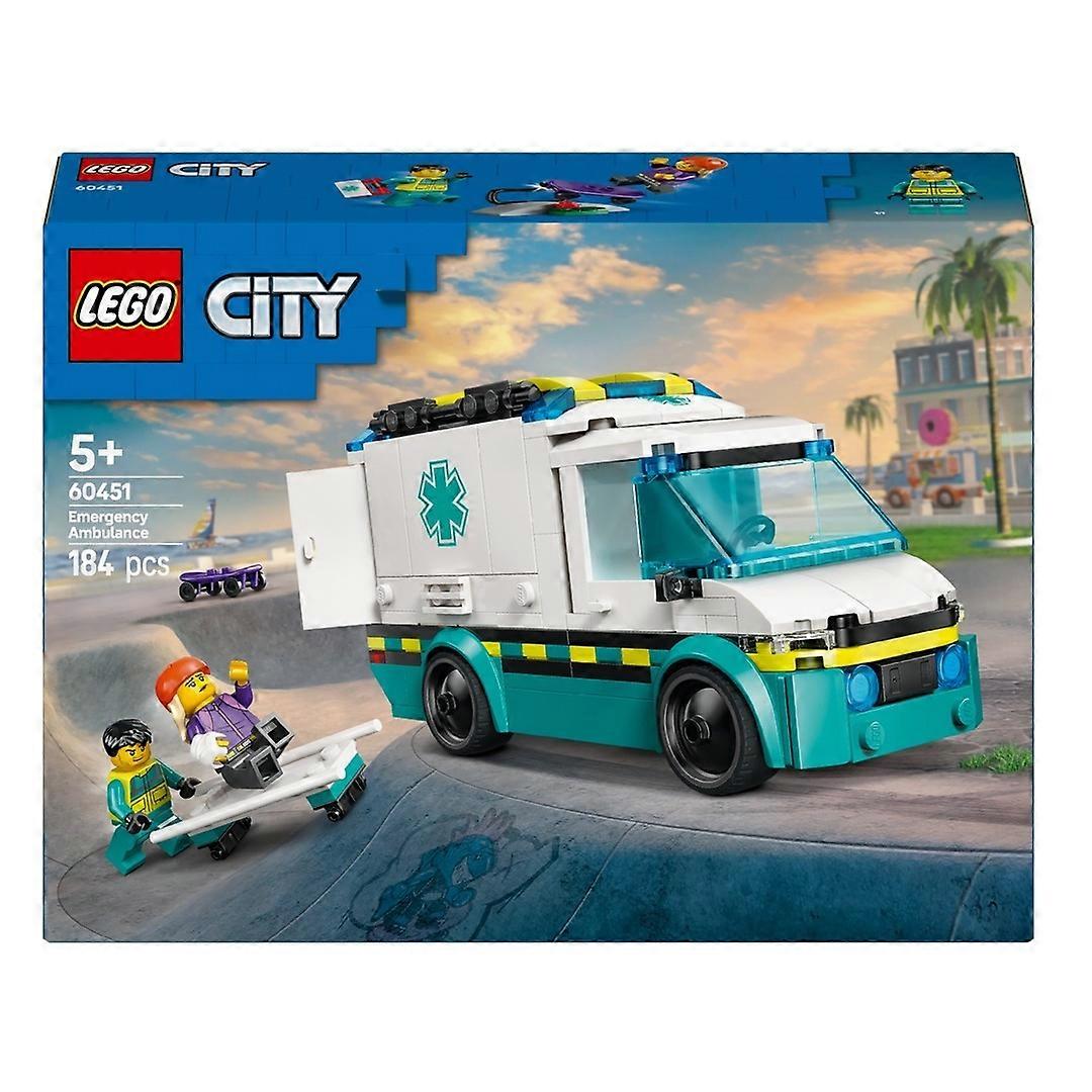 Lego City Emergency Ambulance | Fruugo UK