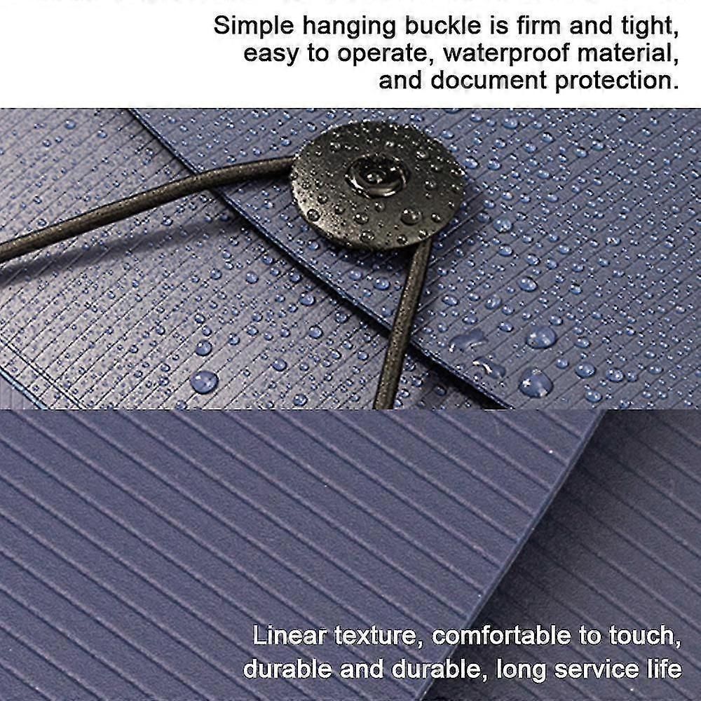 Expanding File With Flap And Cord Closure, Big Capacity File Folder ...