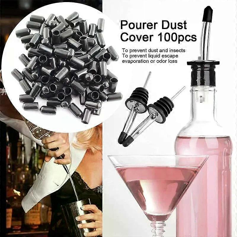 Rubber Pourer Cap Winte Bottle Pour Spout Cover Pour Spouts Caps Liquor ...