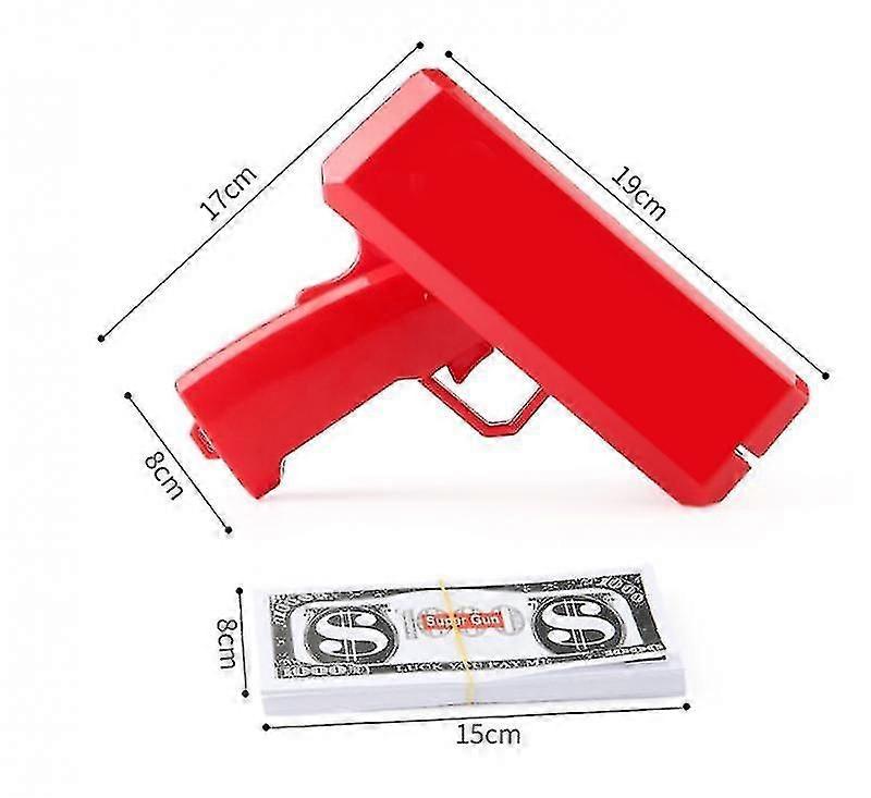black:Money Gun Shooter Money Gun For Movies That Look Real, Prop Gun ...
