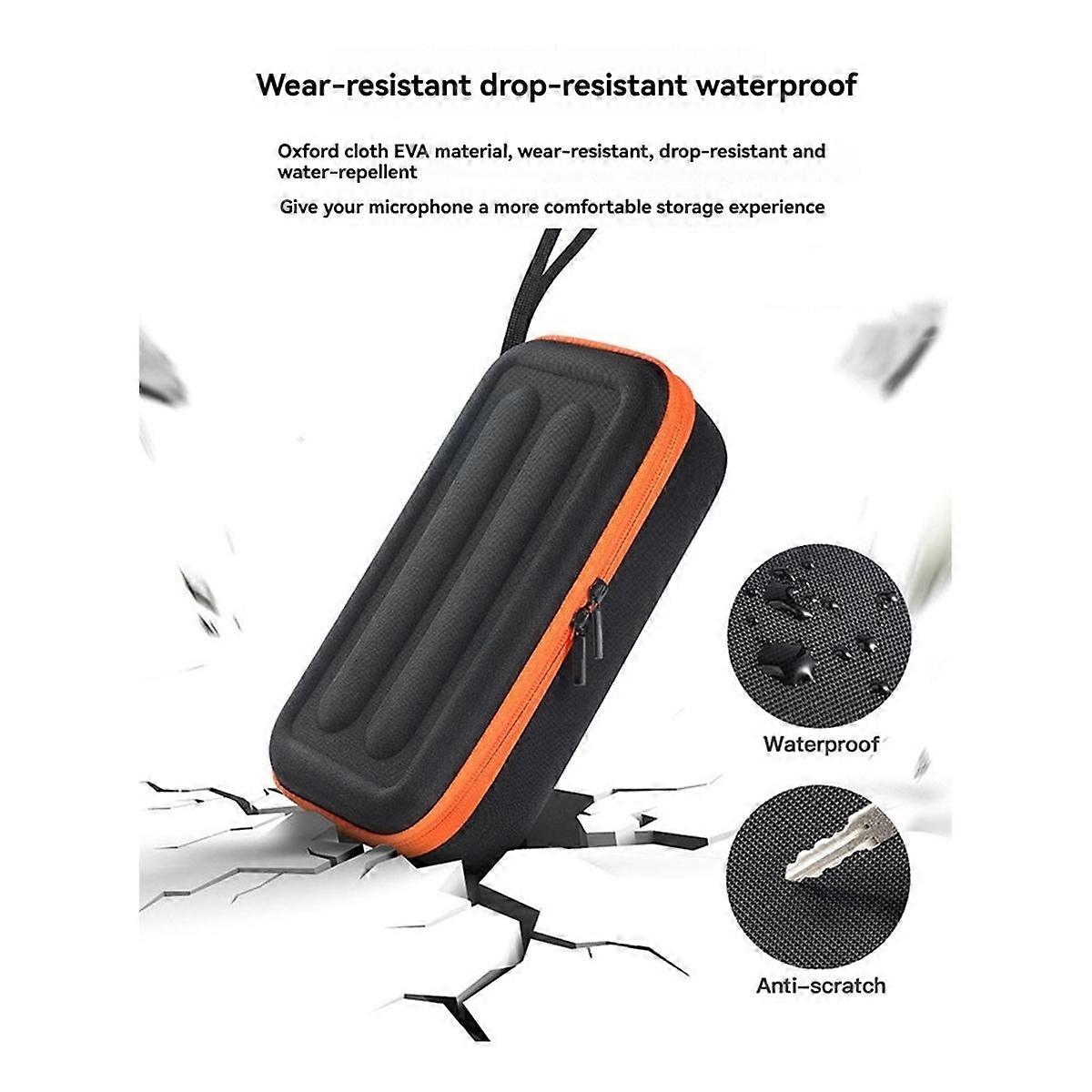 Portable Mic Storage Case for JBL PartyBox - Hard Travel Organizer,B ...