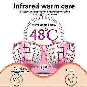 Smart Electric Breast Massager Rechargeable USB Bra with Multi ...