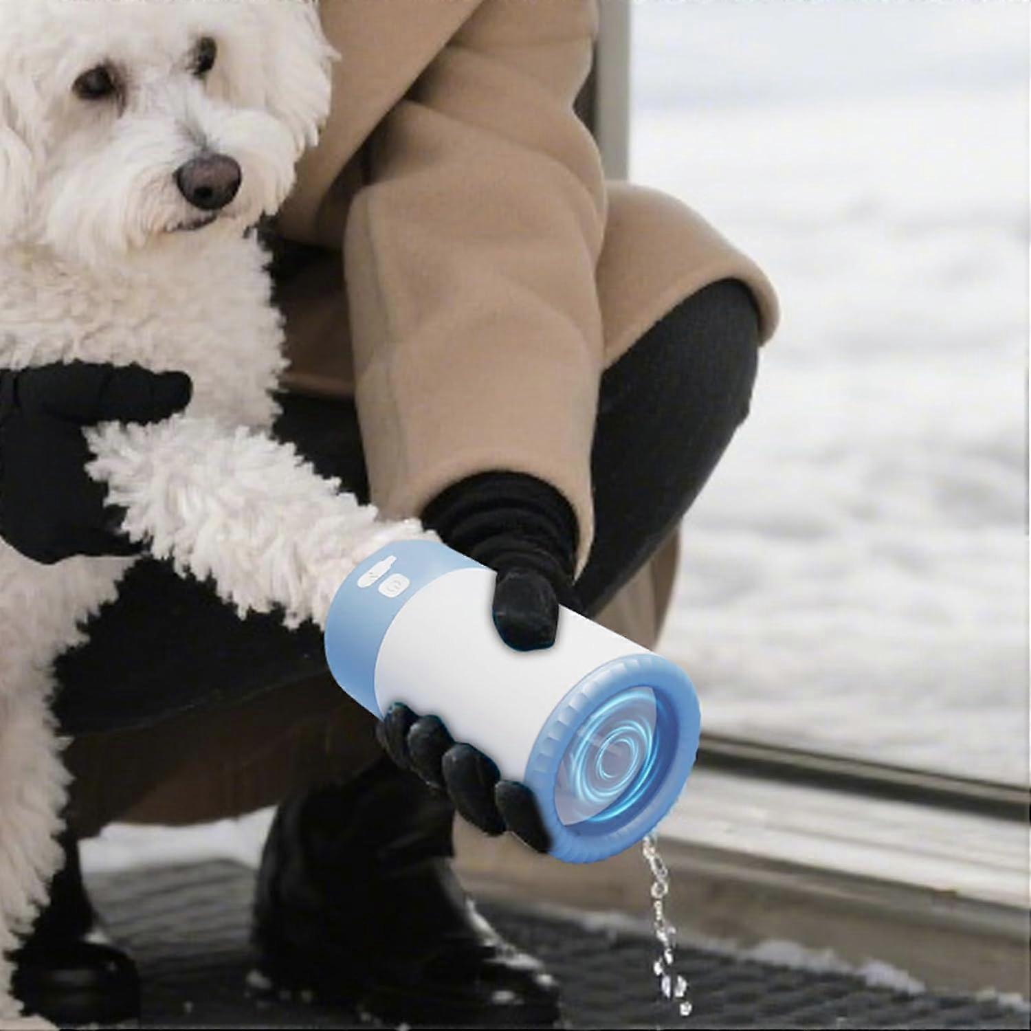 Dog Paw Cleaner Automatic Electric Muddy Pet Foot Washer For Dogs And ...