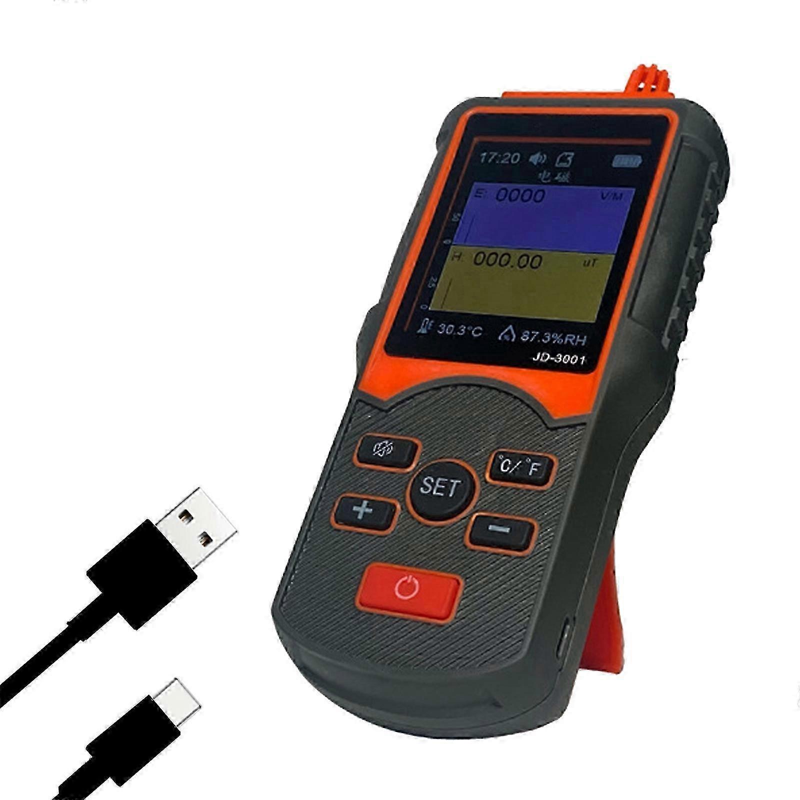 Geiger Counter Nuclear Electromagnetic Radiation Detector EMF Meter ...