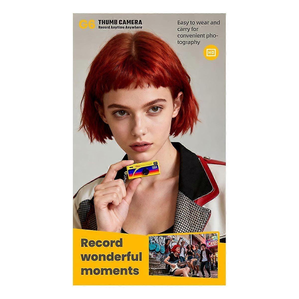 Mini Thumb Camera Backpack Charm Take P os and Upload Perfect 1080p HD ...