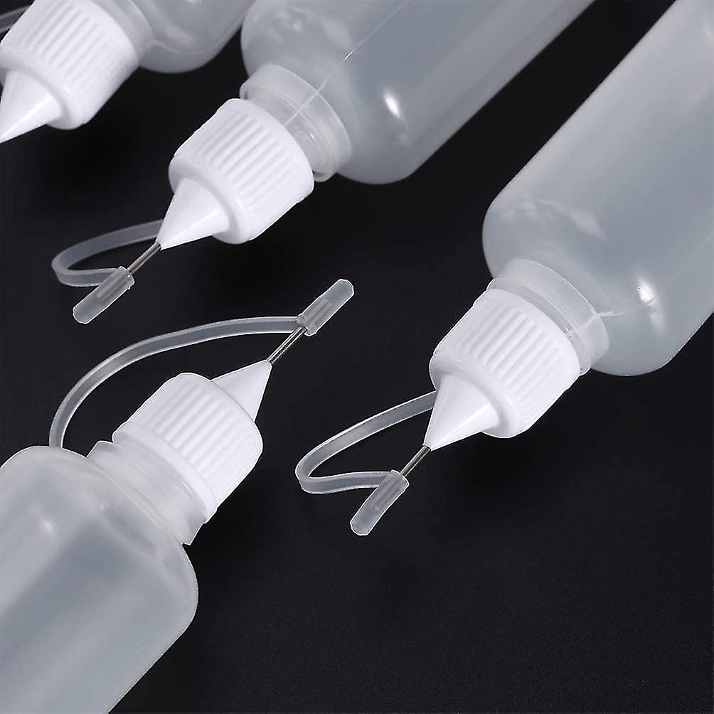 10pcs Plastic Bottles With Nozzles, Precision Tip Applicator Squeeze ...