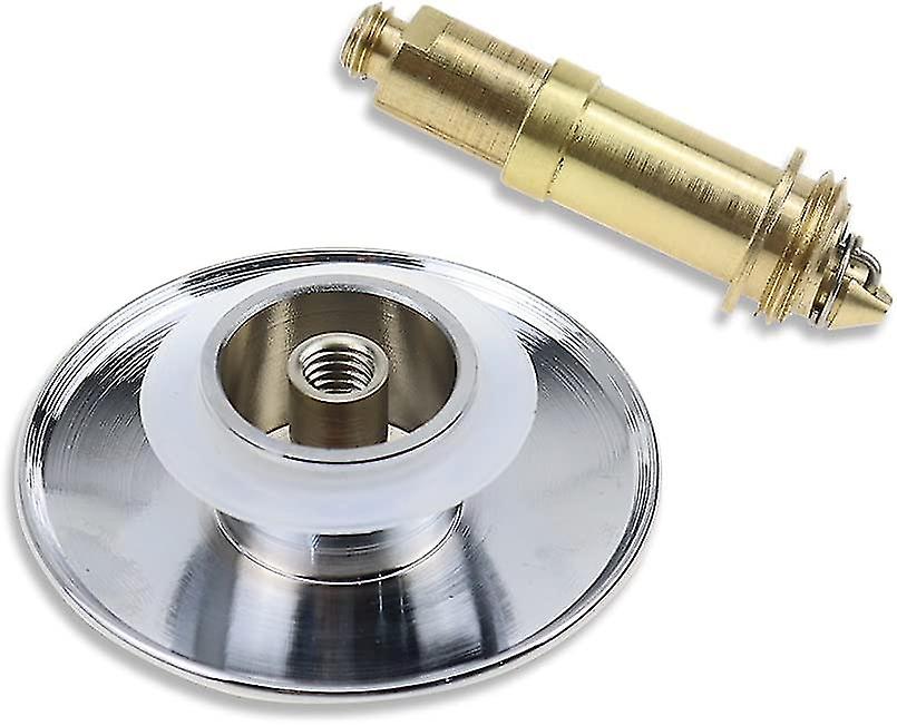 Pop Up Basin Drain Plug Universal Brass Spring Bolt Sink Stopper Pop Up ...