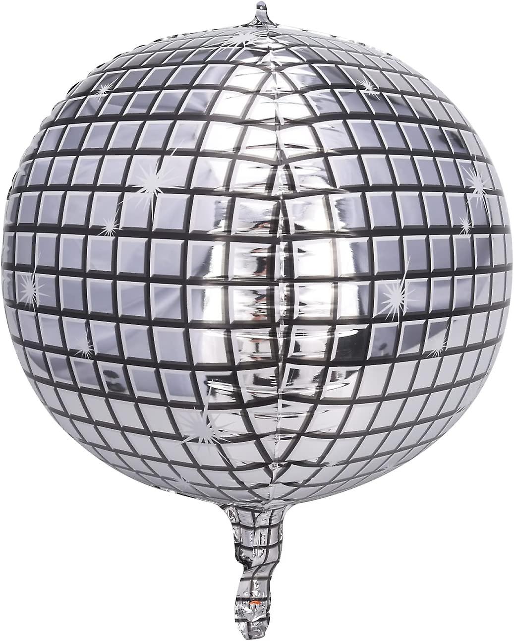 5 Pieces Disco Foil Balloons Disco Party Balloons Disco Aluminum Mylar ...