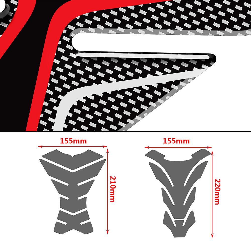 For Honda Hornet Cb600f Cb650f Cb250 Cb1000r Tankpad 3d Carbon-look ...
