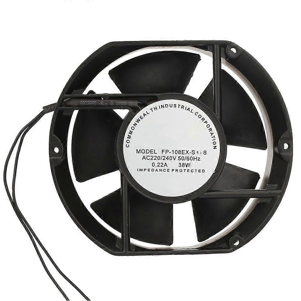 FP-108EX S1-S AC Axial Fan AC220V 38W Oval Ball Bearing Ventilation Cooling Fan | Fruugo UK