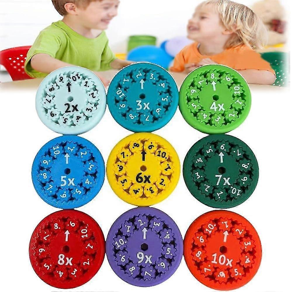 Math Fidget Spinners - Division & Multiplication Learning Tool for Kids ...