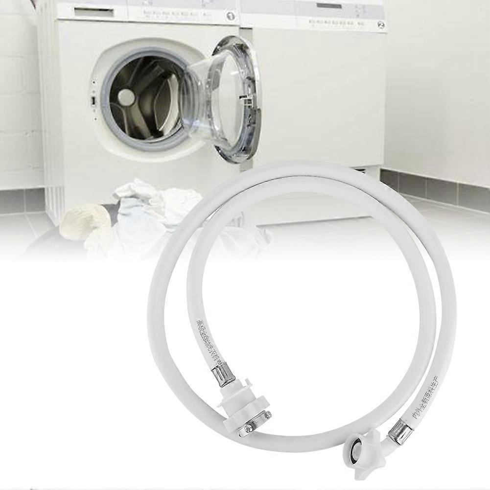 Washing Machine Water Inlet Hose Washer Pipe Tube Connector White Color ...
